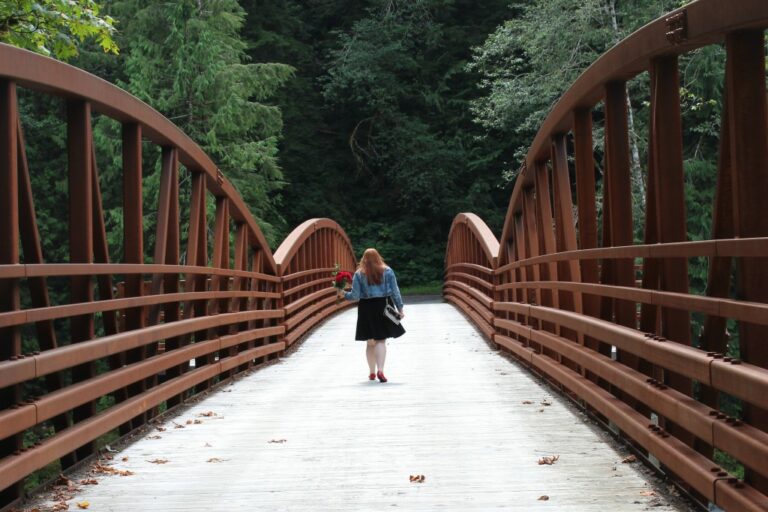 Strolling Over a Bridge | All Things Kate